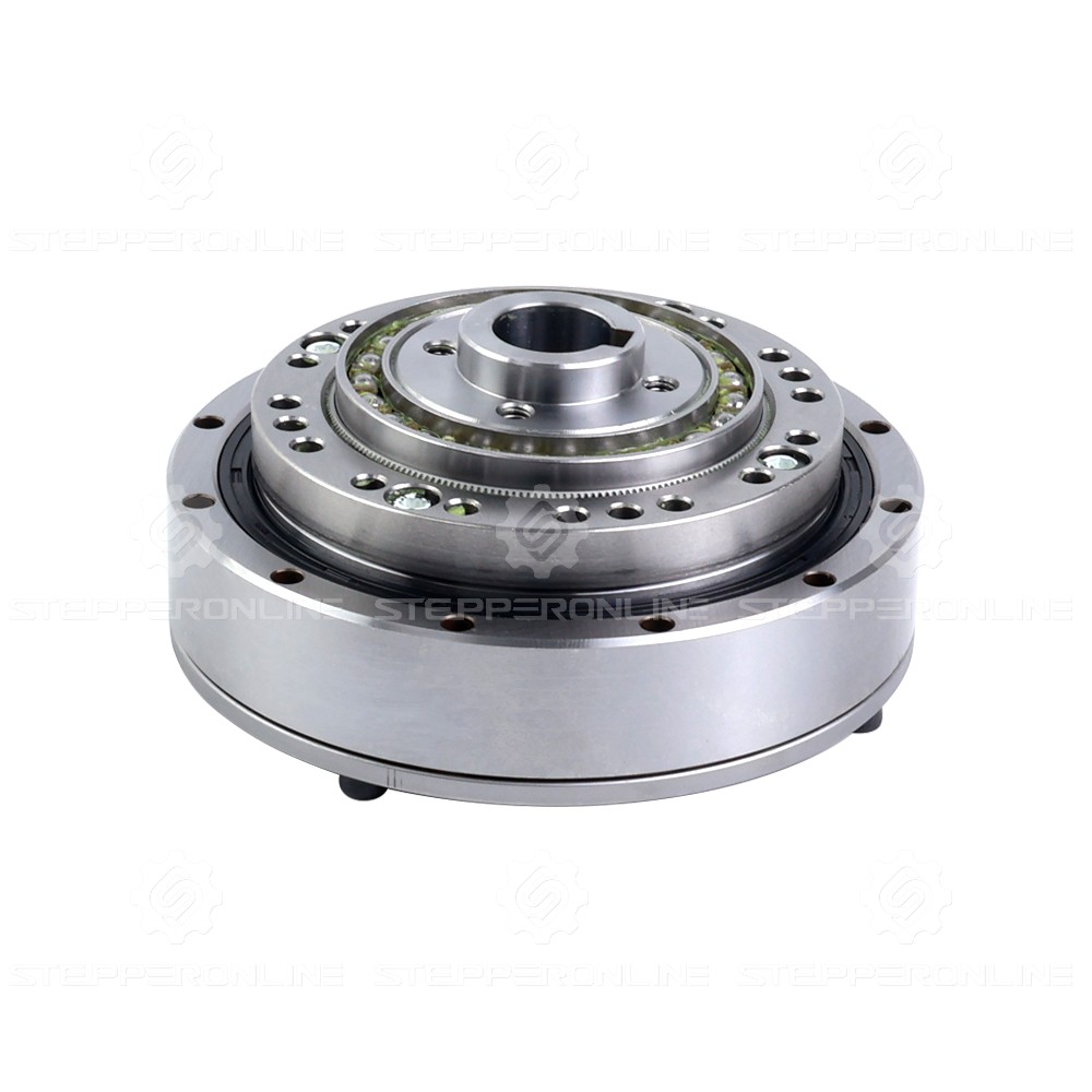 HHT Series Double Hub Harmonic Drive Gearbox Φ90mm Ratio 100:1 Backlash ...